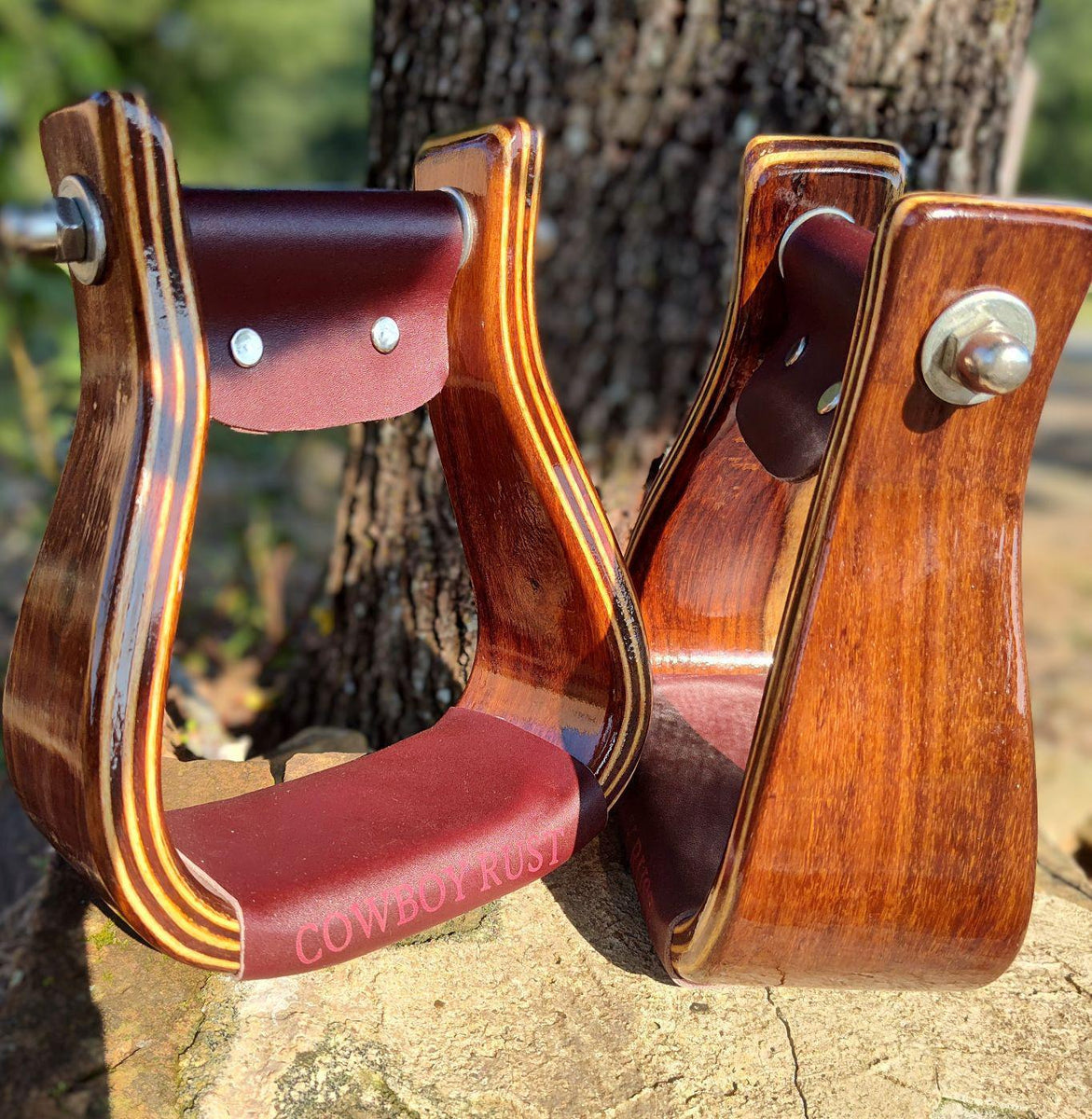 Cowboy Rust 3" Wooden Stir Ups – Trails End Western Wear & Tack