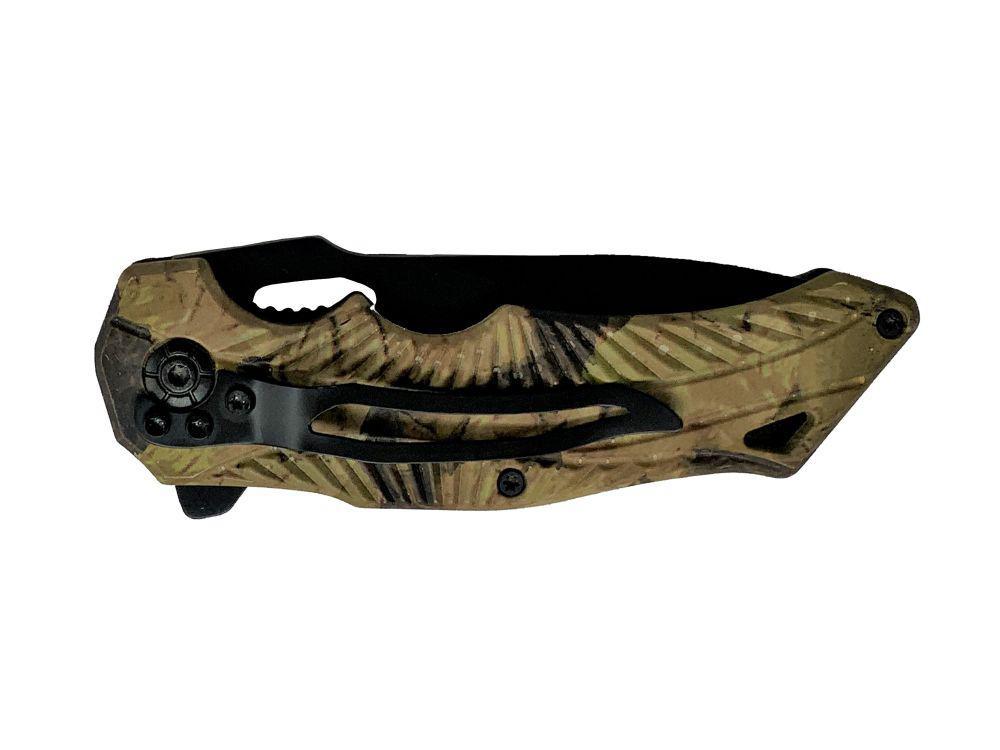 Tactical Spring Assist Knife - Camo – Trails End Western Wear & Tack