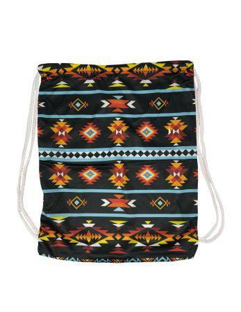Aztec print Drawstring Bag – Trails End Western Wear & Tack