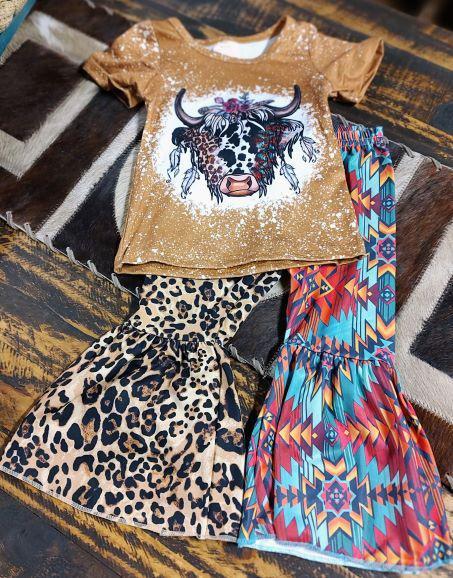 LEOPARD AND AZTEC COW SET – Trails End Western Wear & Tack