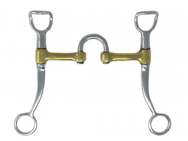 Stainless Steel Long Shank western bit with ported Mouth – Trails End ...